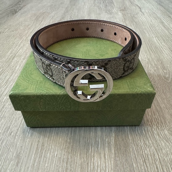 Gucci | Accessories | Gucci Kids Gg Supreme Interlocking G Belt | Poshmark